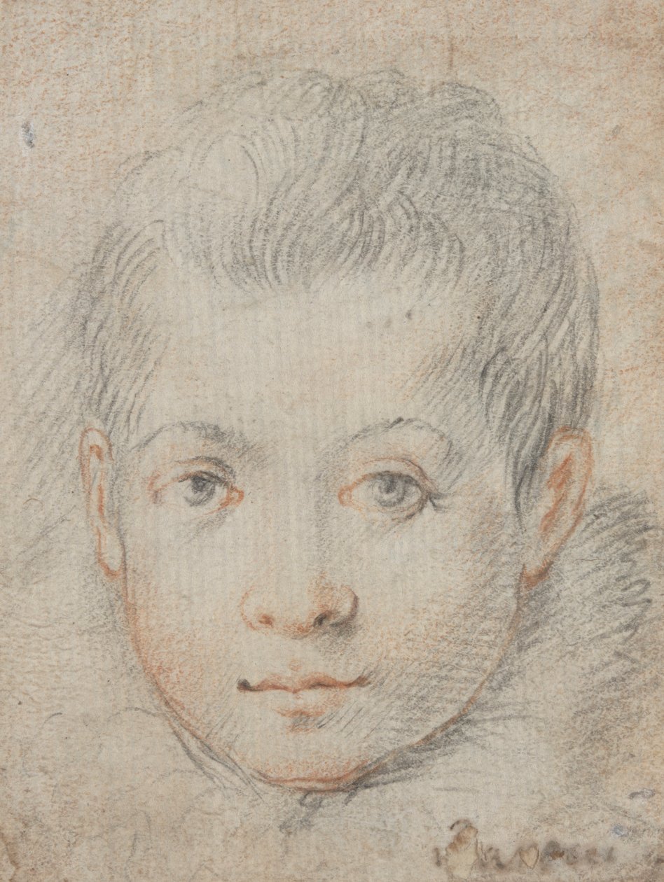 Head of a Boy by Federico Zuccaro: Premium art reproduction