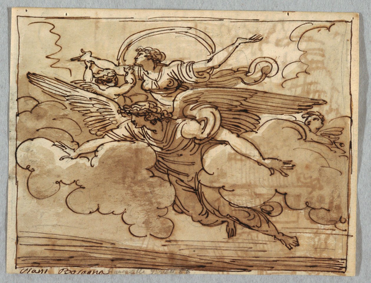 Flying Angel Painting
