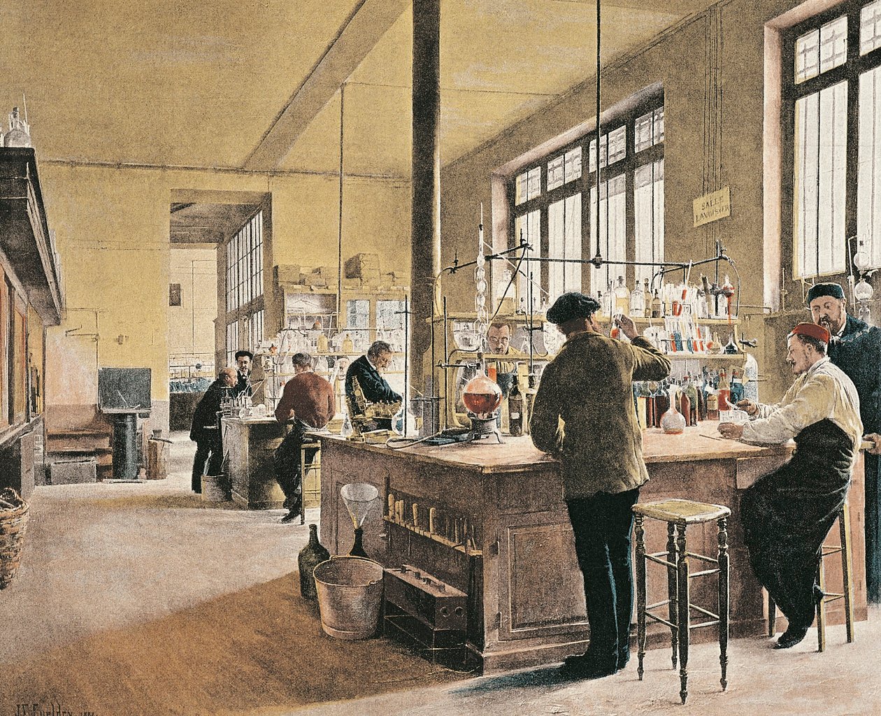 Municipal Chemical Laboratory in Paris
