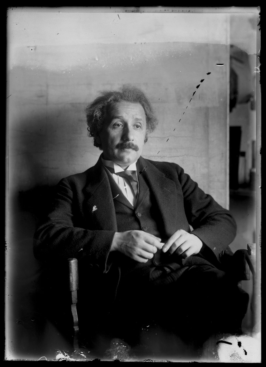 Albert Einstein (1879-1955) by Ferdinand Schmutzer