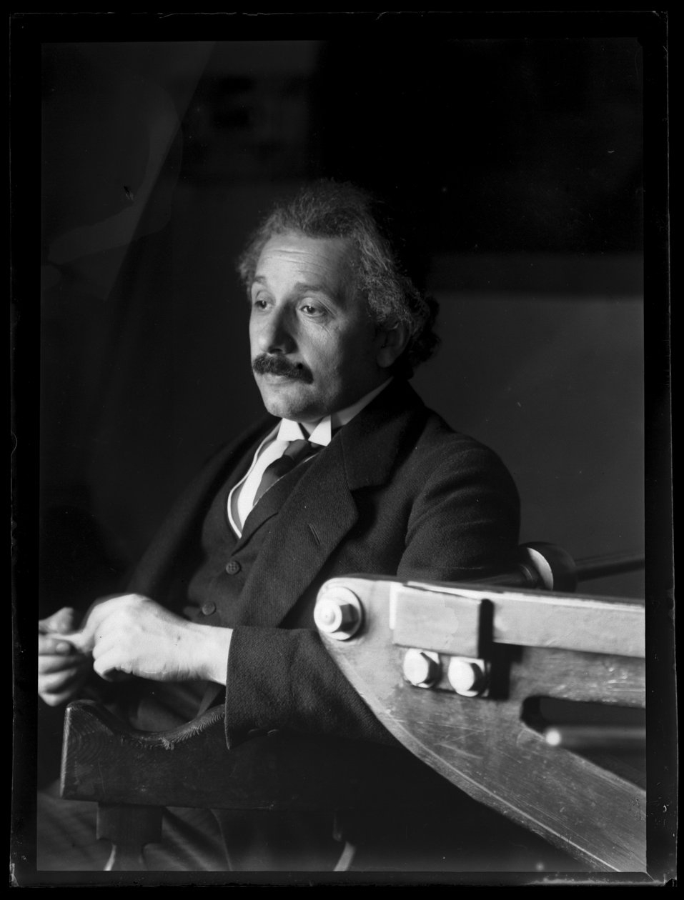 Portrait of Albert Einstein (1879-1955)