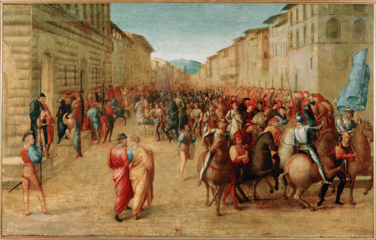 Entrance of King Charles VIII of France into the City of Florence