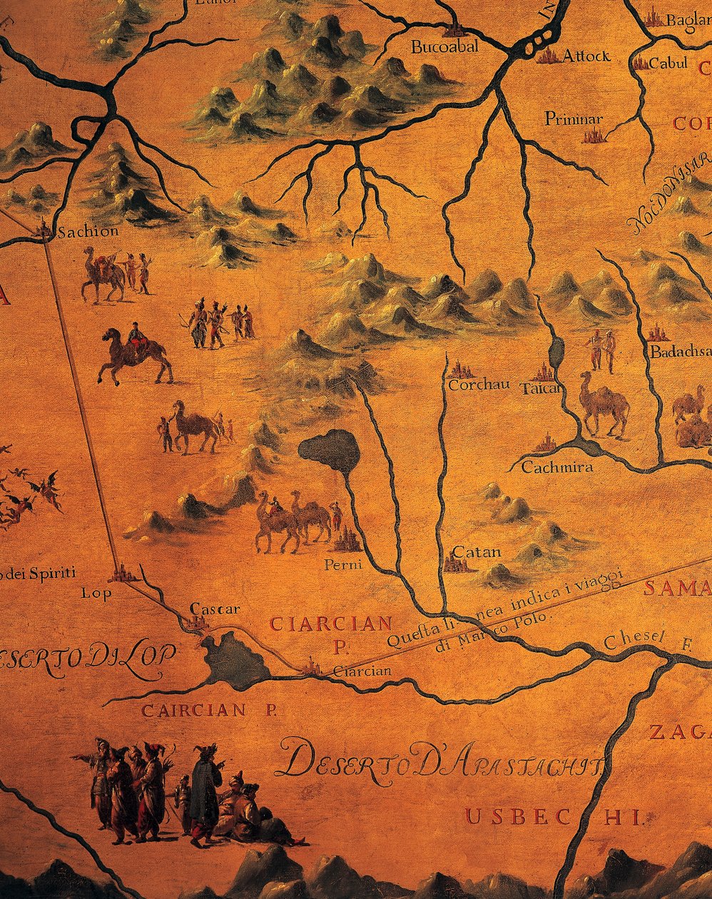 Marco Polo World Map