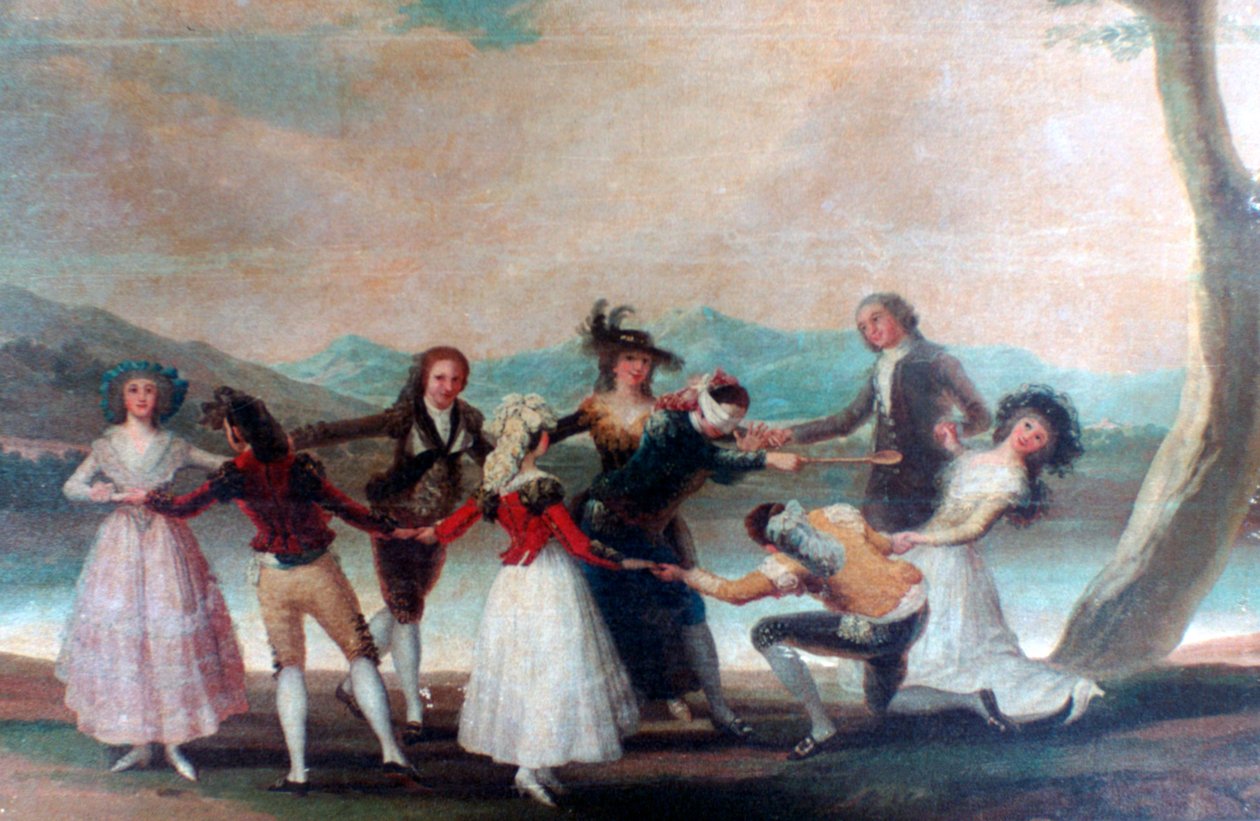 Blind Man's Buff, 1788-1789 by Francisco de Goya