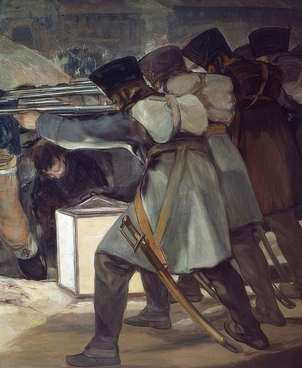 The Third of May 1808 (Execution of Insurgent Street Fighters) (Detail)