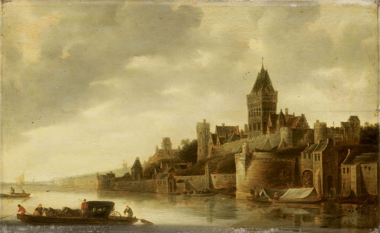 View of the Valkhof in Nijmegen, c.1645-1650