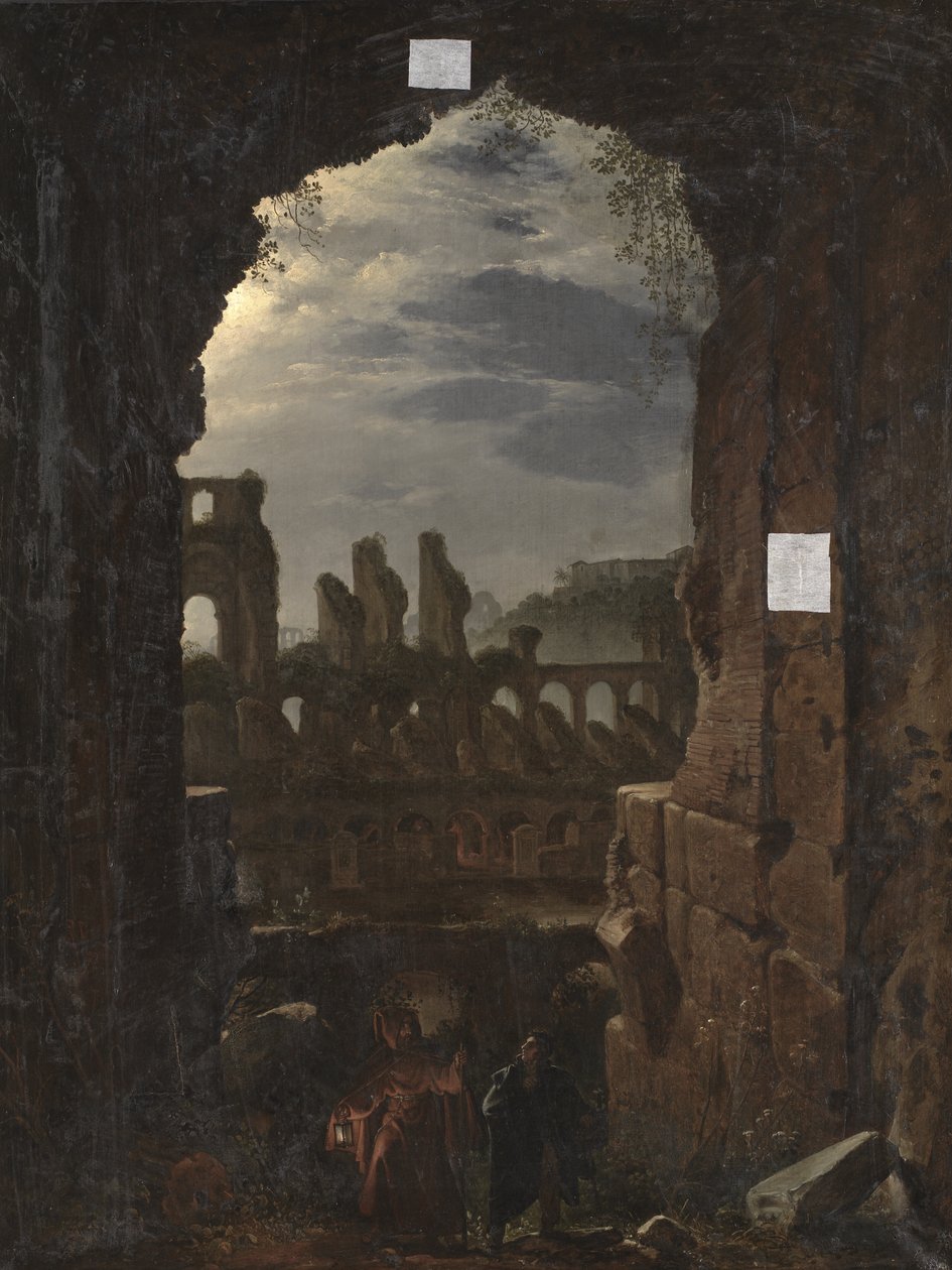 View of the Colosseum in Moonlight by Franz Ludwig Catel