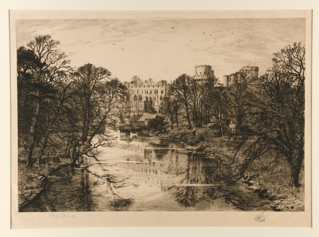 Warwick Castle by Frederick Albert Slocombe