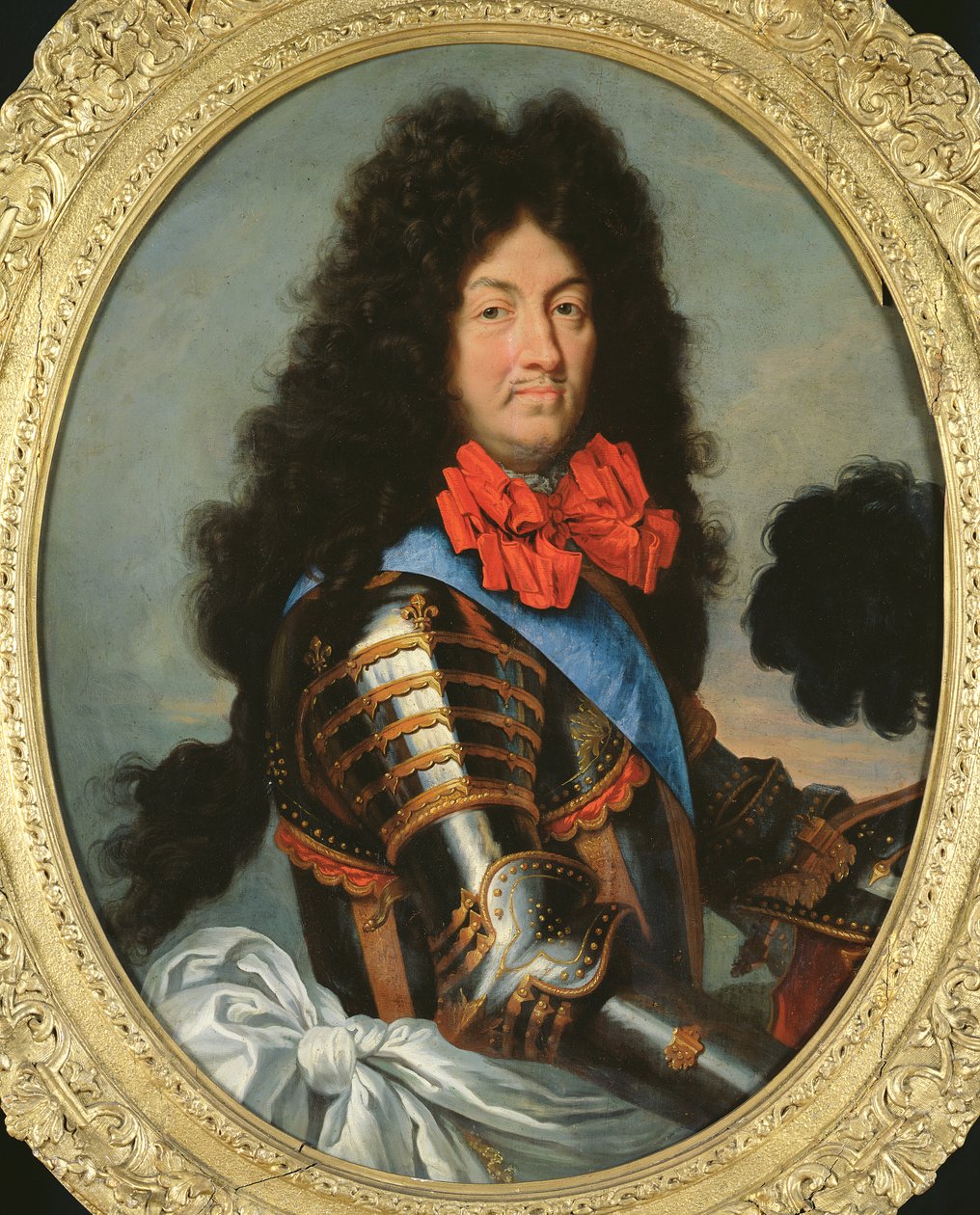 Portrait of Louis XIV by French School: Buy fine art print