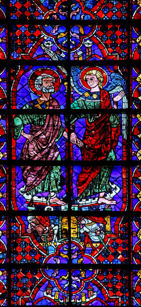 St Peter - Led Out of Prison by an Angel (detail)