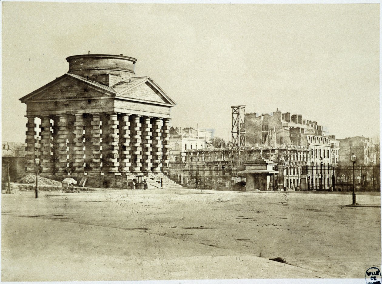 The Barrier of the Star, in 'The Barriers of Paris' photographs by Gouviot