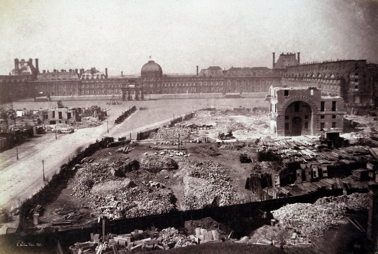 Transformations of Paris under the Second Empire, Haussmann works: view ...