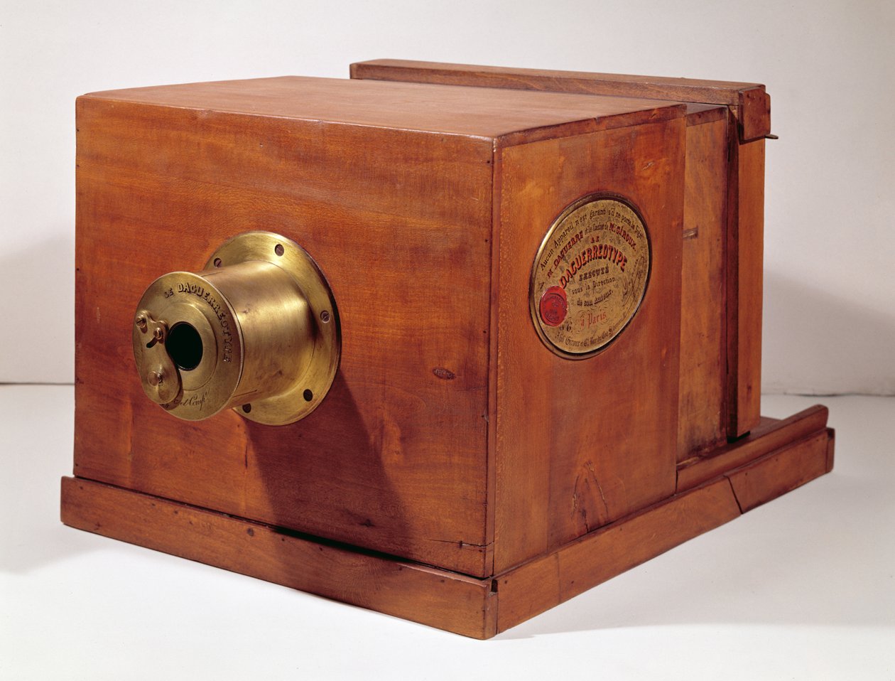 Camera used by Louis-Jacques Daguerre by French School