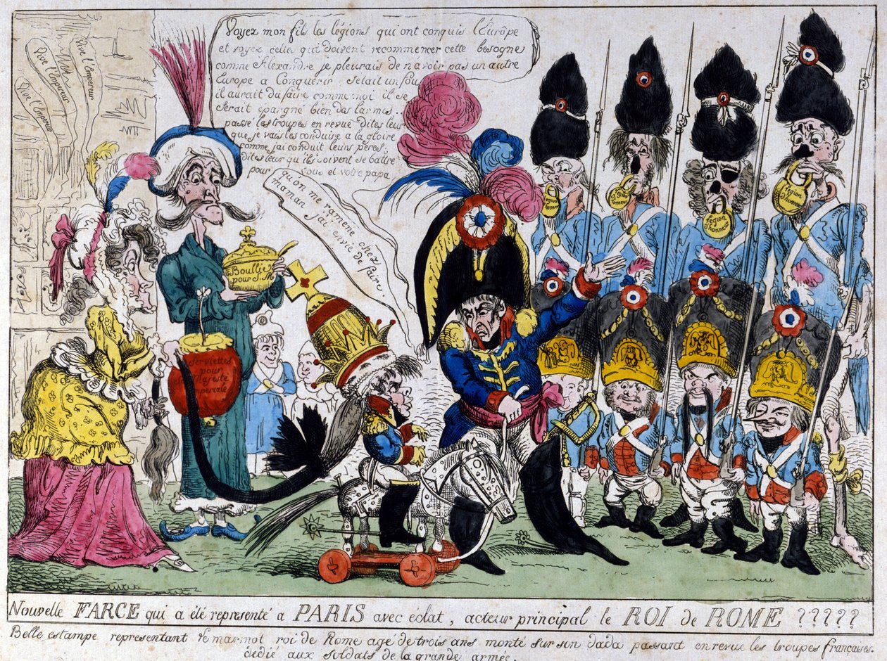 French Revolution Political Cartoons Napoleon