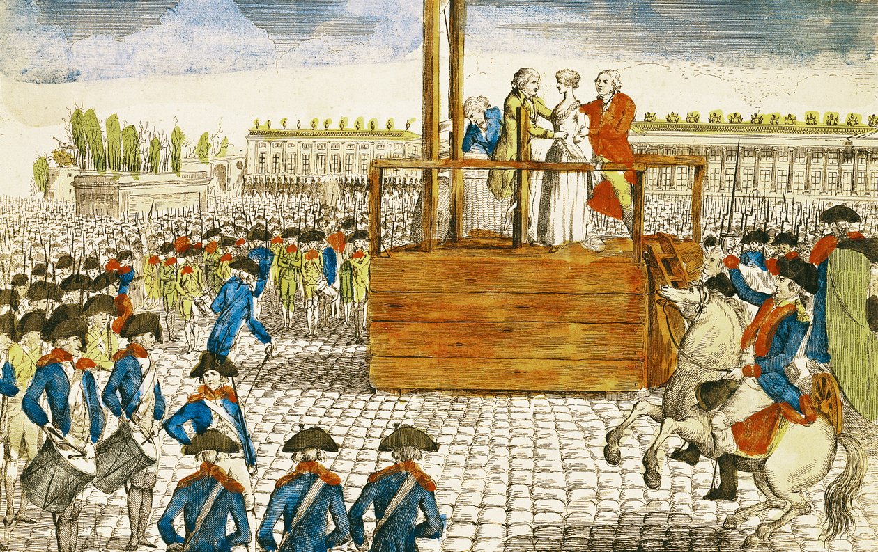 Louis Xvi And Marie Antoinette Execution