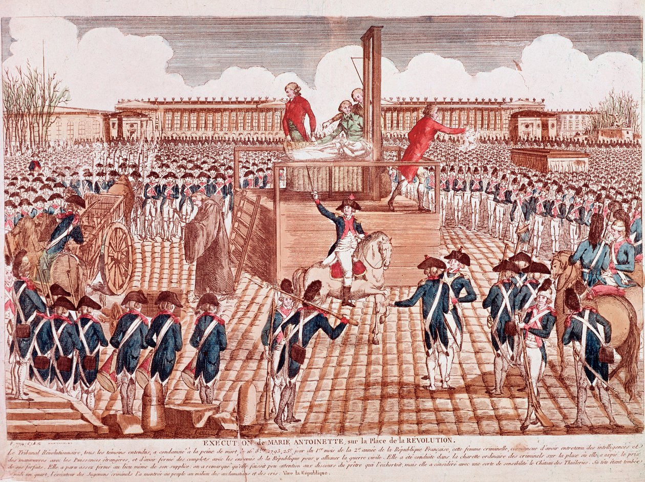 Marie Antoinette Execution