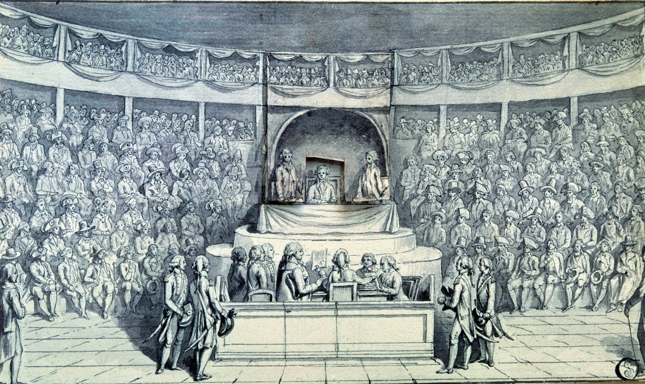 French Revolution: King Louis XVI at the Helm, Questioned by Antoine ...