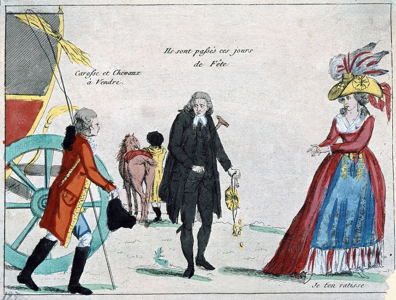Nobles French Revolution Cartoon