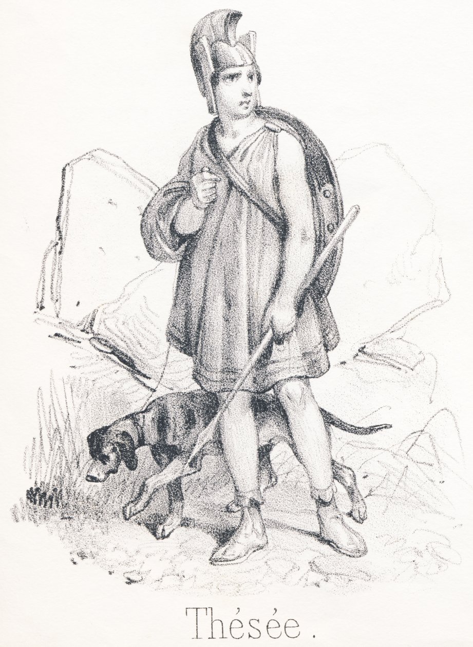 Theseus Drawing Theseus And The Minotaur :: Behance