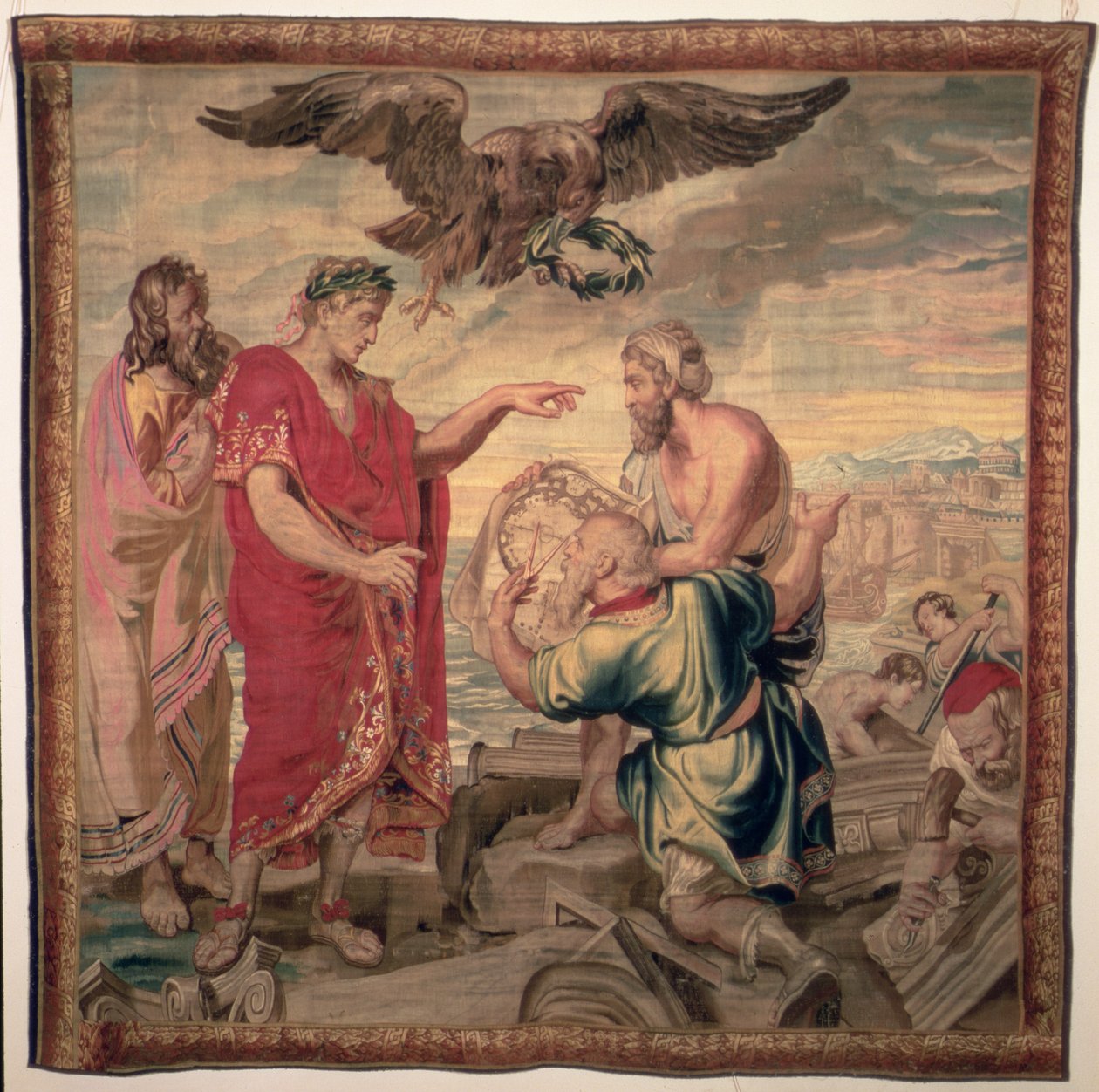 The Founding of Constantinople, from The History of Emperor Constantine ...