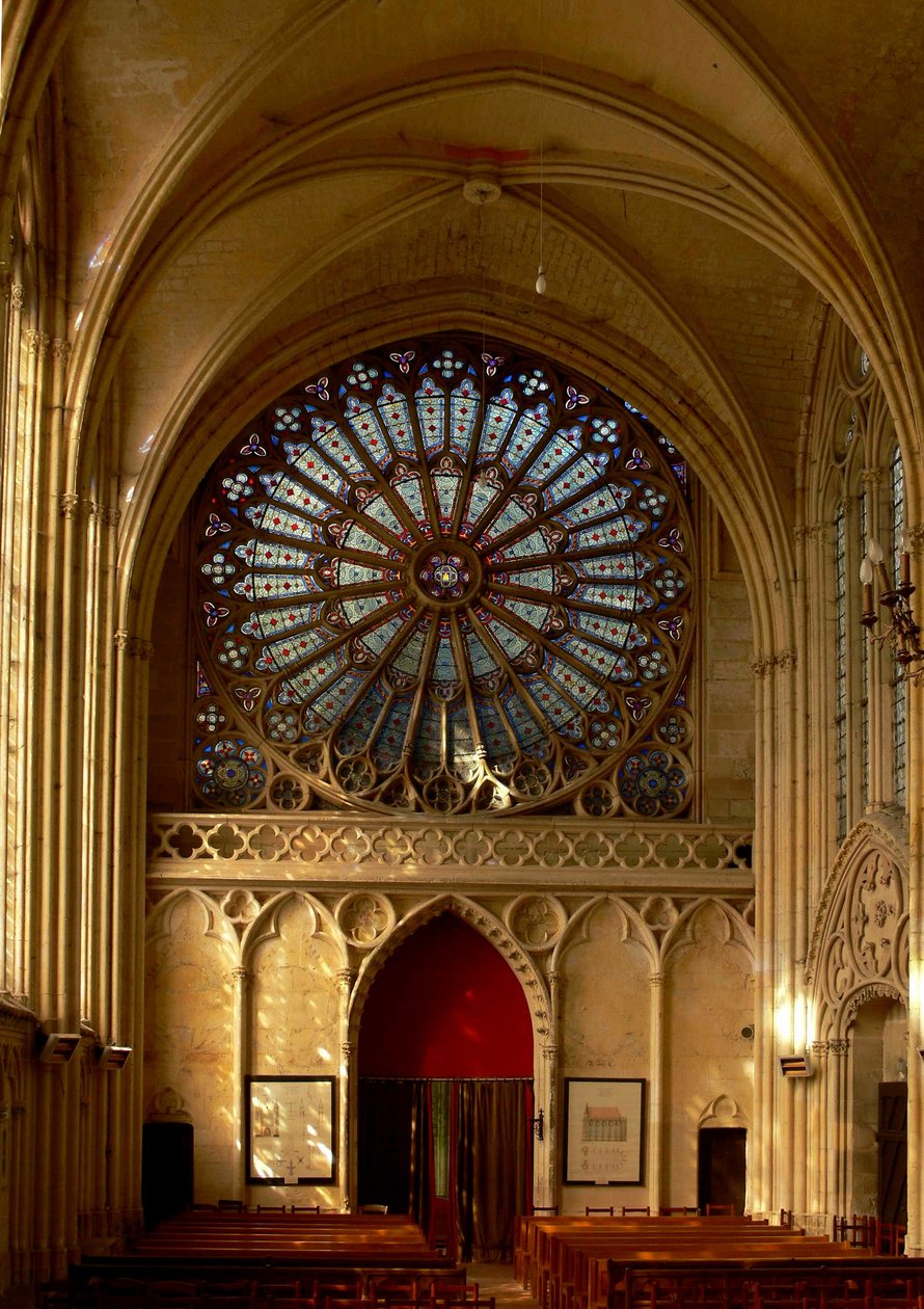 The West Rose Window (rose window - internal)