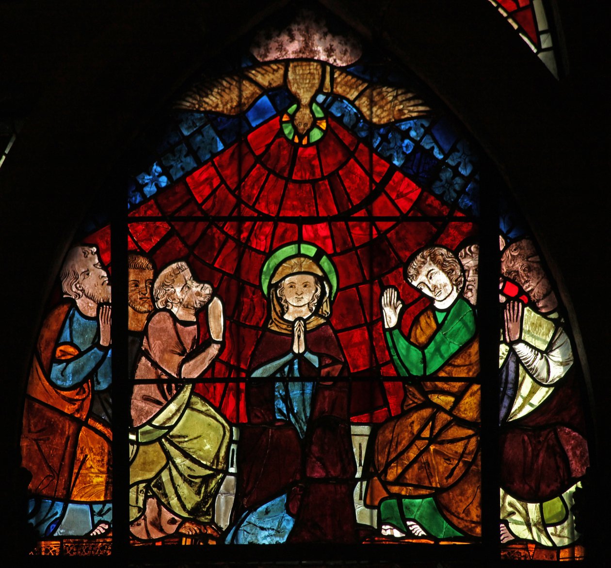 The Virgin Mary and the Apostles at Pentecost