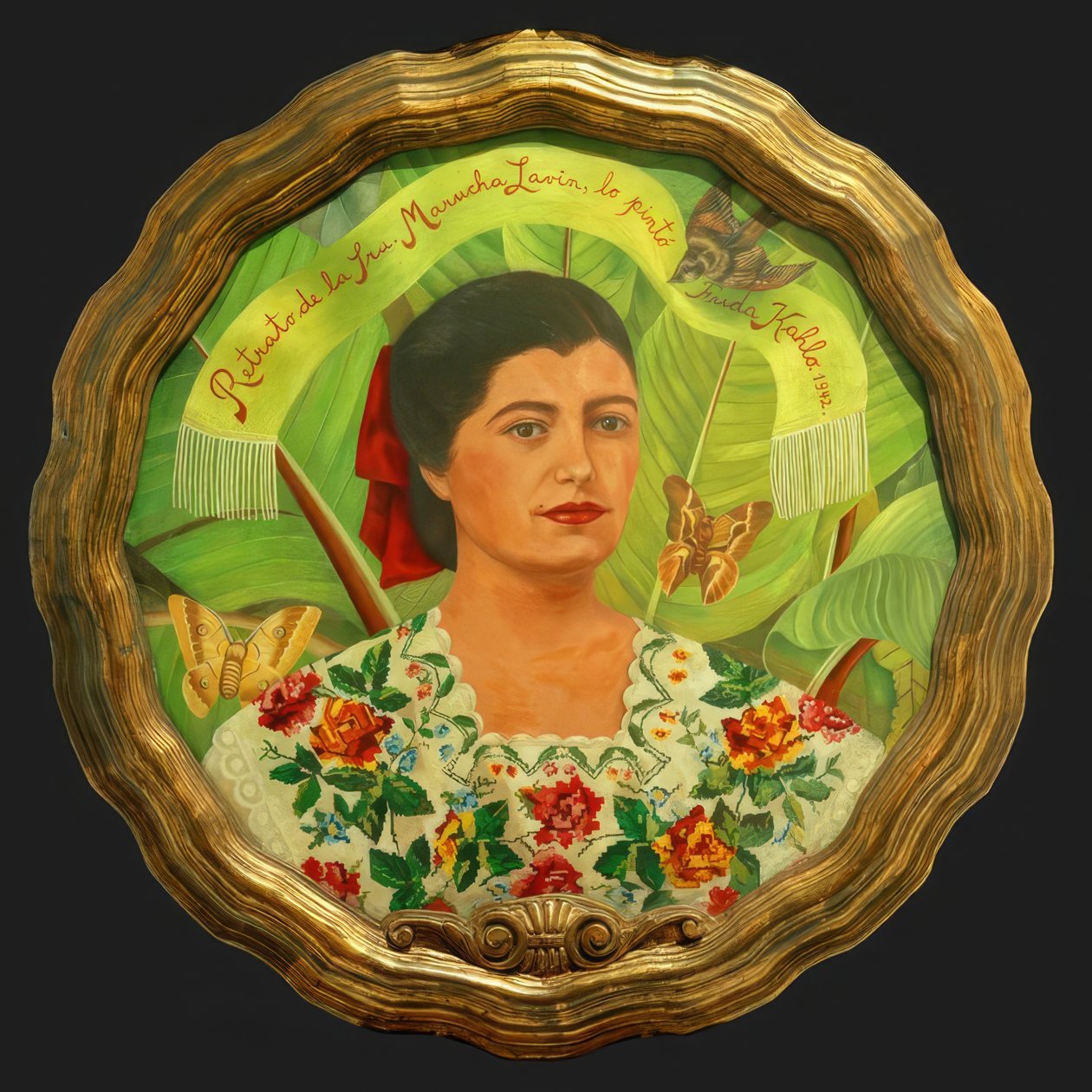 Portrait of Marucha Lavín by Frida Kahlo: Fine art print
