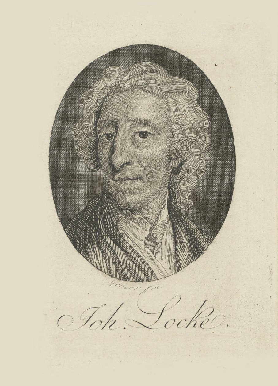 Portrait of the physician and philosopher John Locke