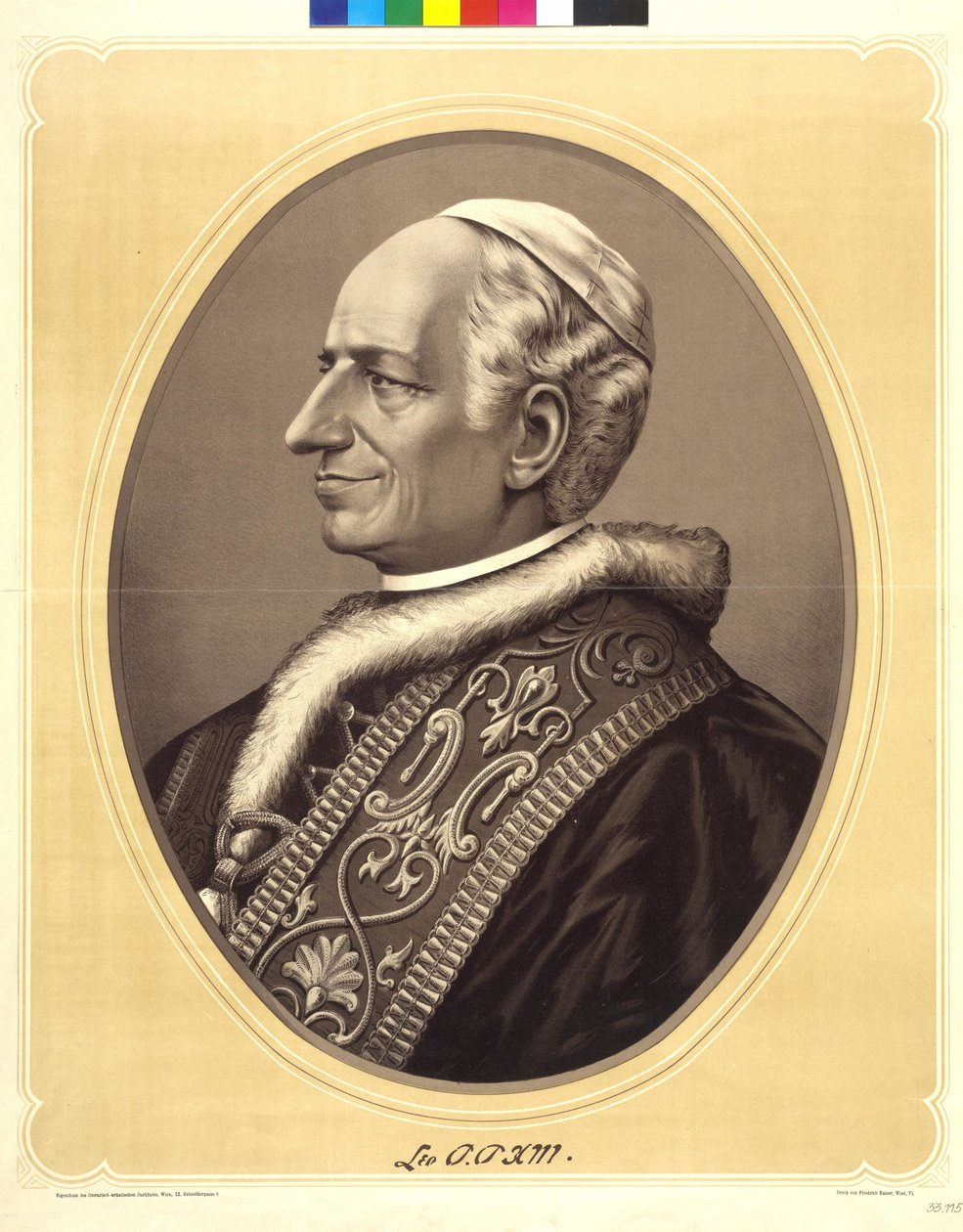 Pope Leo XIII by Friedrich Kaiser: Buy fine art print