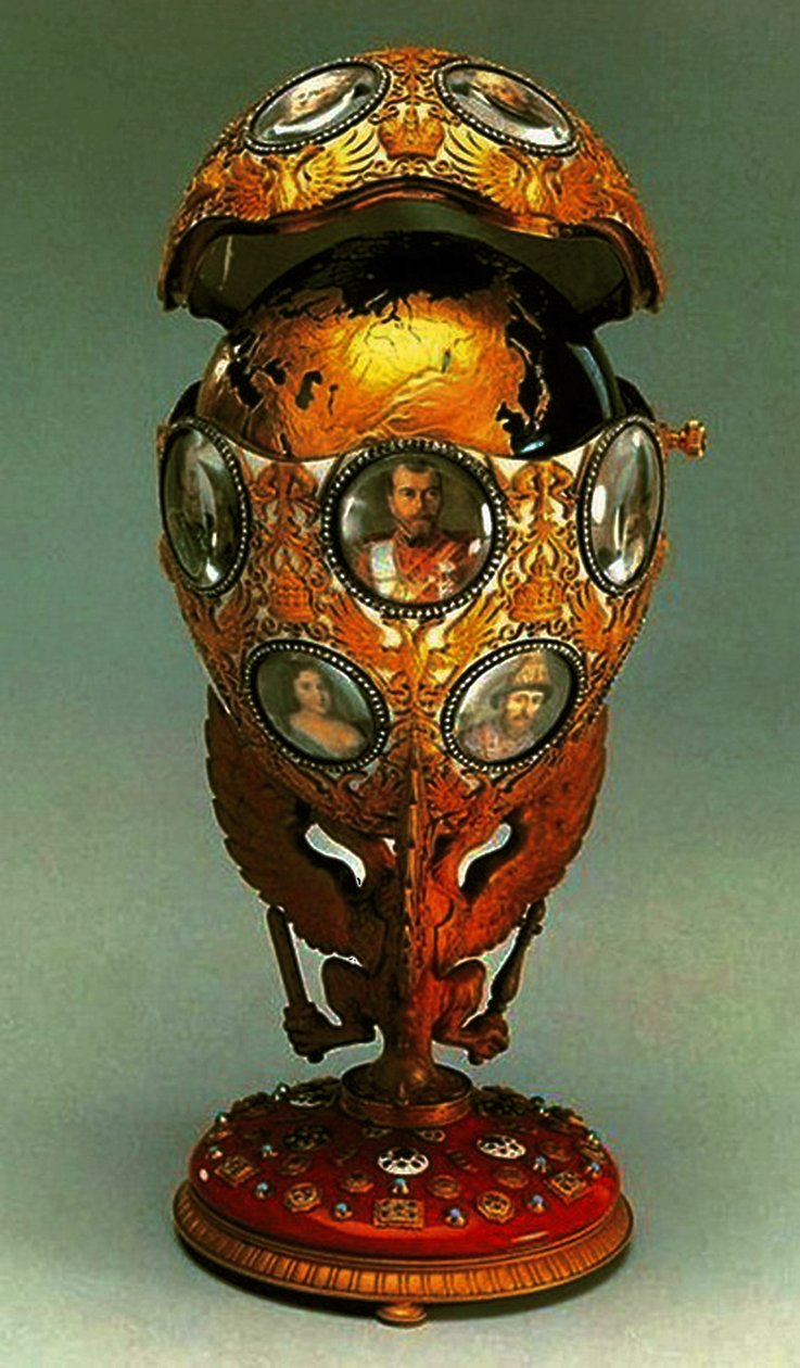 The Romanov Tercentenary Faberge Egg by G. Vigstrem