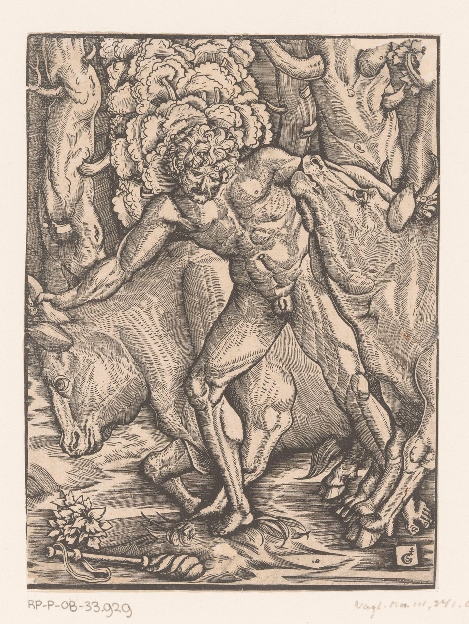Hercules and the Cattle of Geryon by Gabriel Salmon
