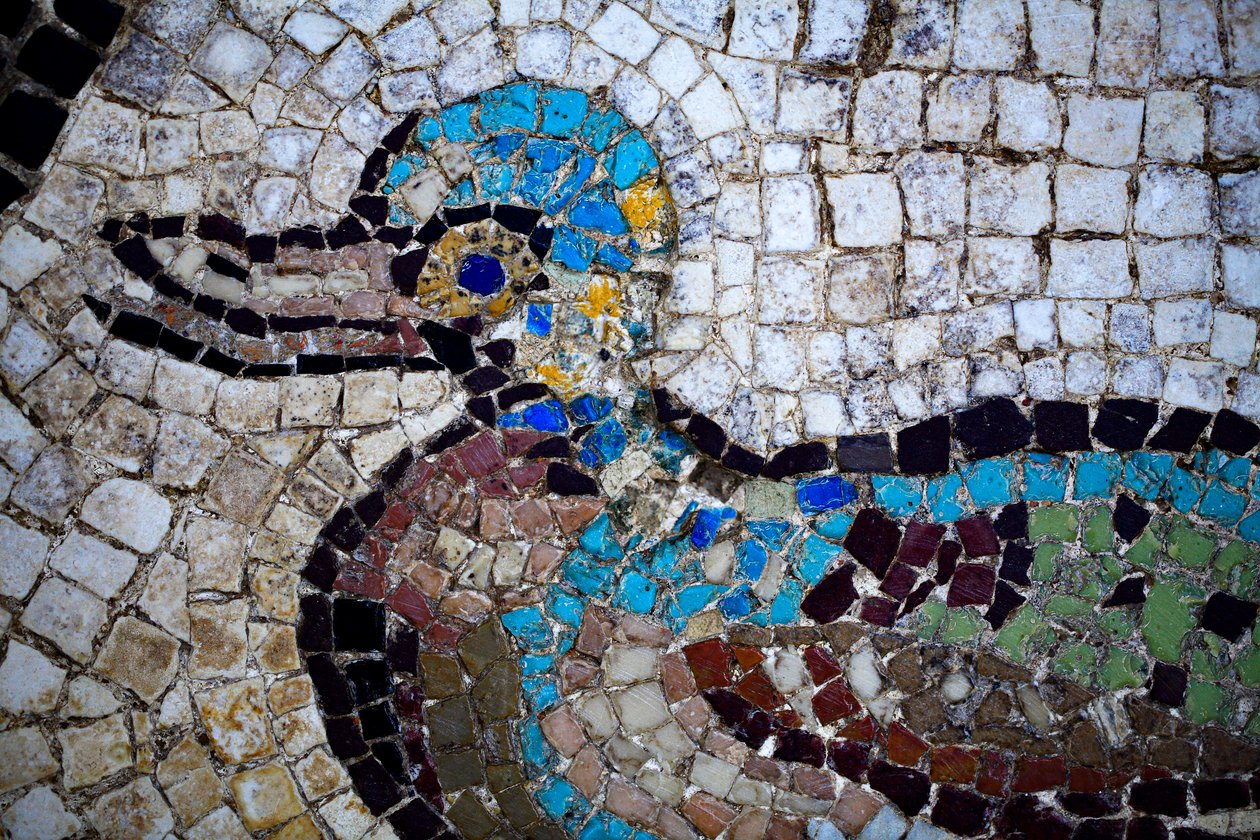 Roman Mosaic by Gallo-Roman Gallo-Roman: Fine art print