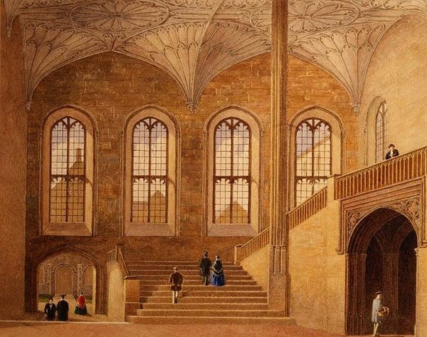 The Hall of Christ Church, Oxford by George Pyne