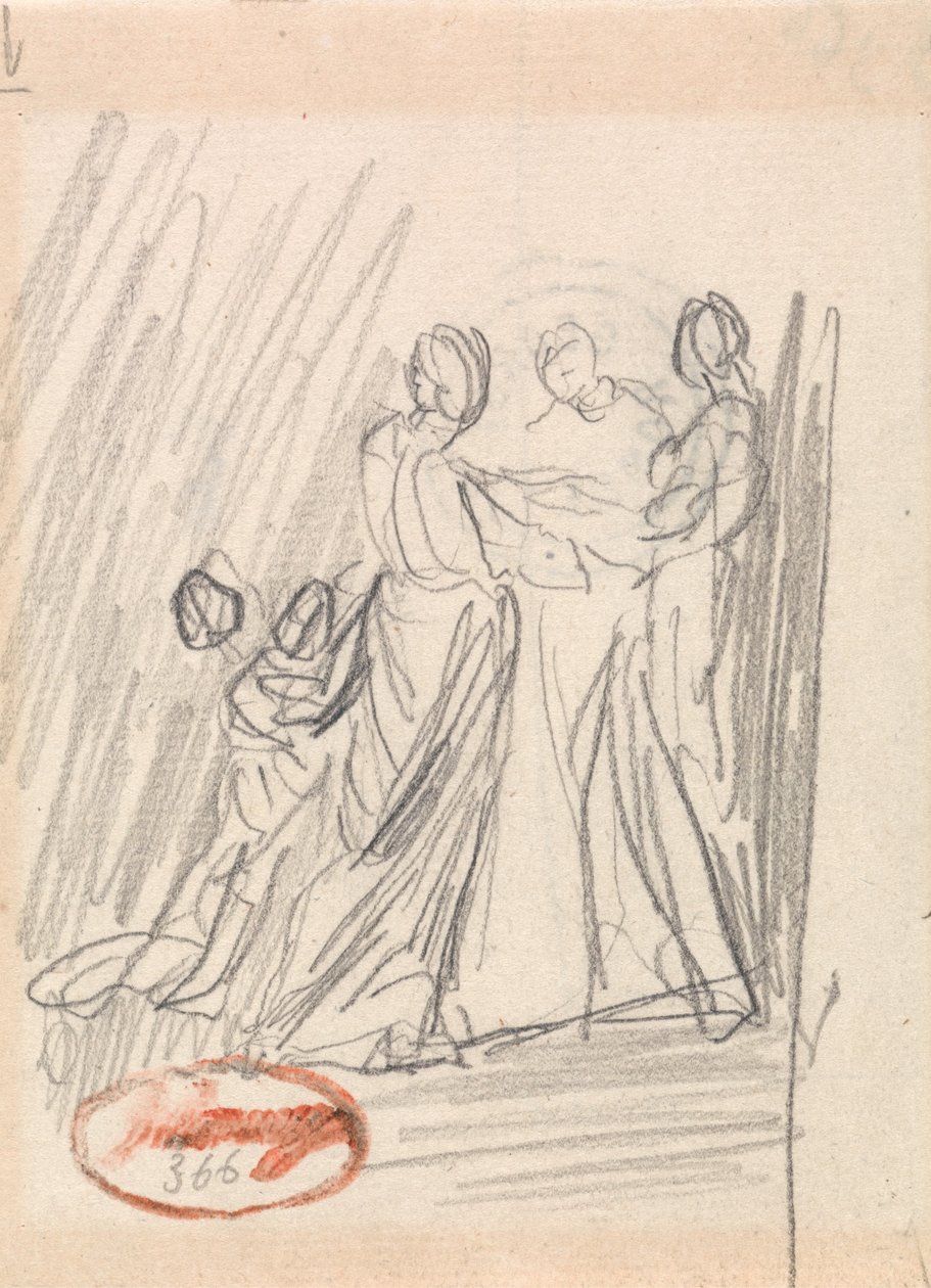 Women and Children by George Romney: Buy fine art print