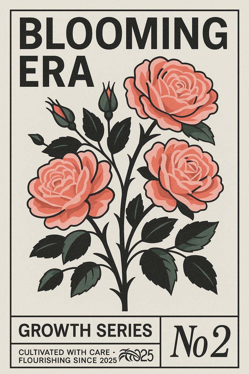 Blooming Era, 2025 by George Rosaly: Buy fine art print