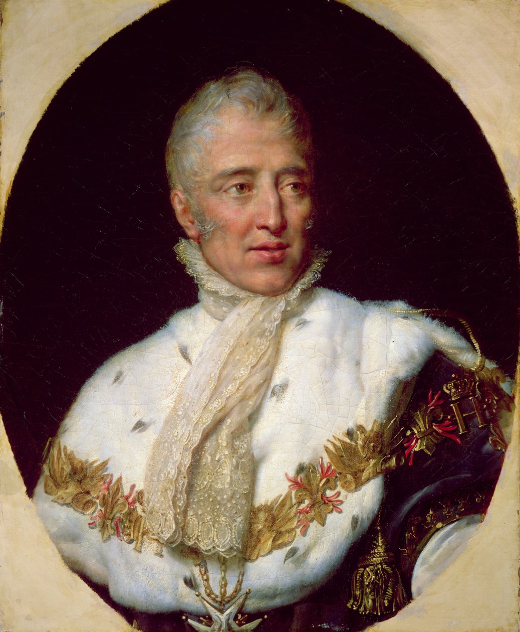 Portrait of Charles X, King of France by Georges Rouget