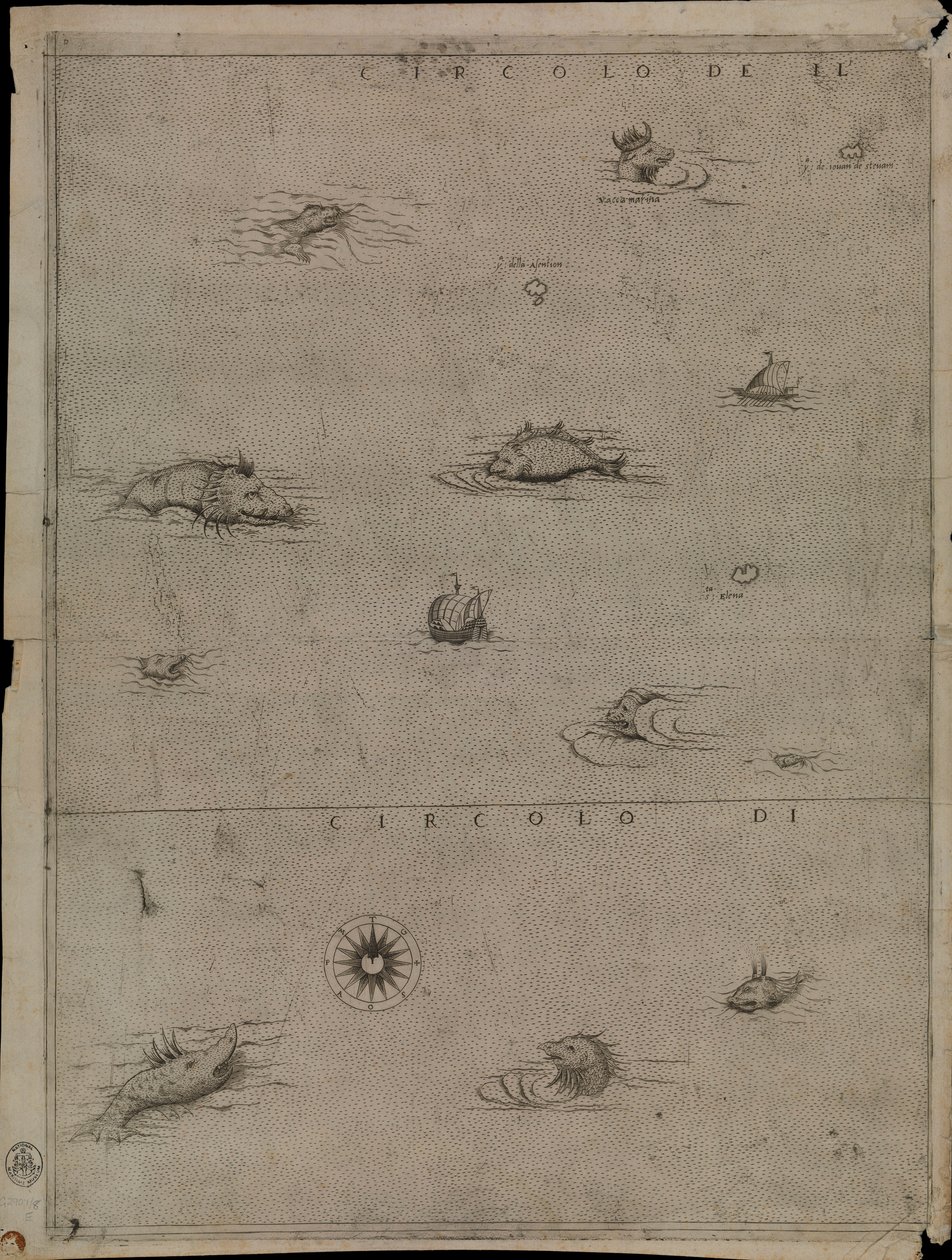 Map of Africa by Giacomo Gastaldi: Buy fine art print