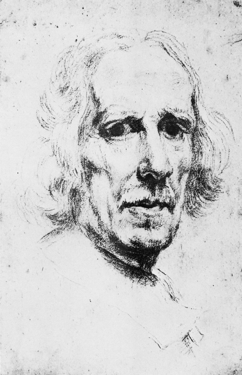 Self-portrait of Gianlorenzo Bernini by Gian Lorenzo Bernini
