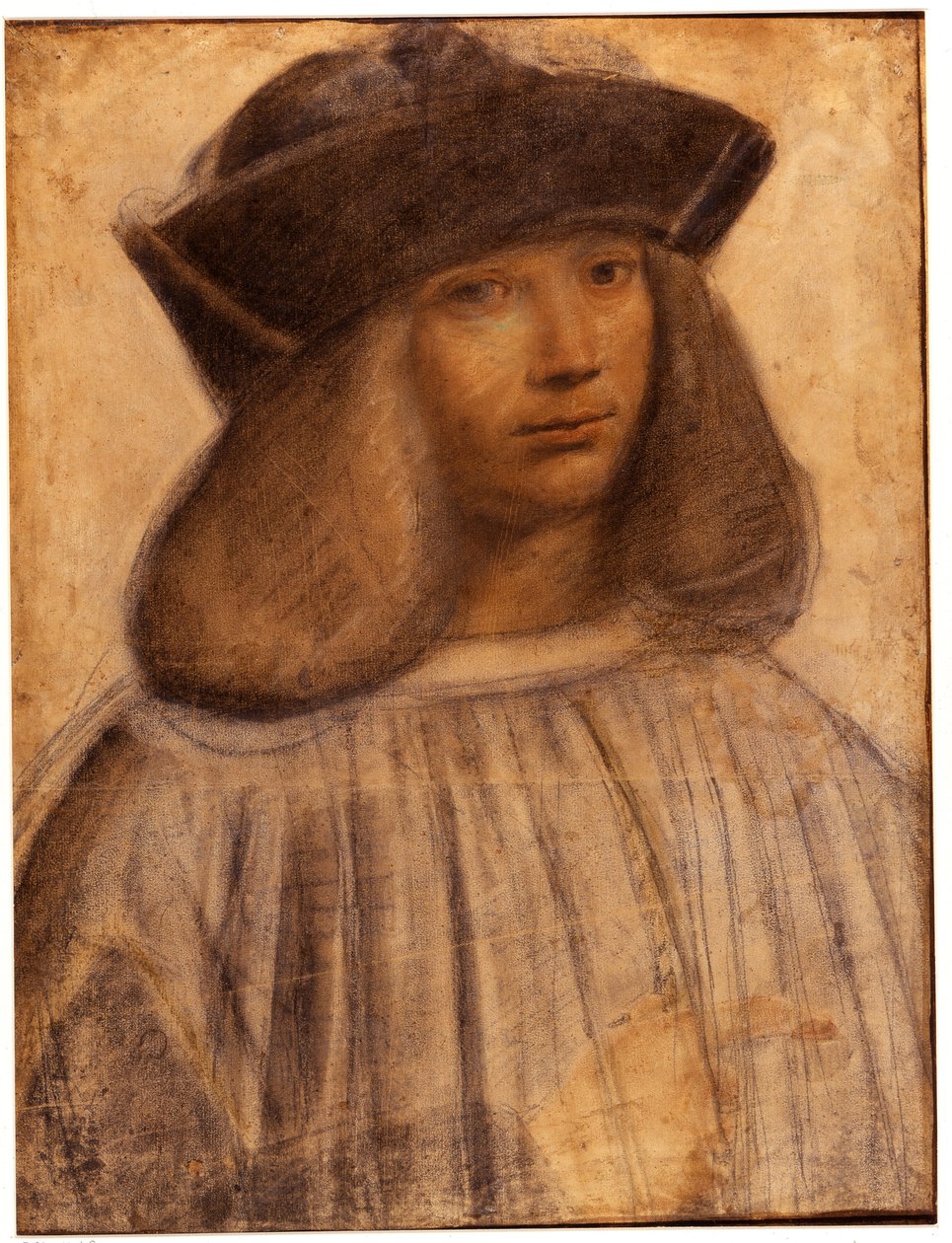 Portrait of Francesco Melzi, Italian Painter, Pupil and Companion of ...