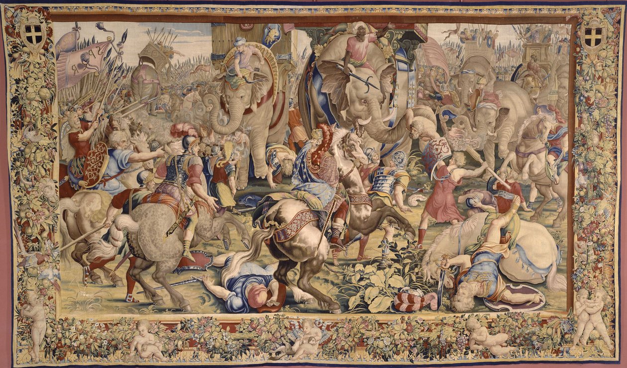 The Battle of Zama by Giulio, Romano: Buy fine art print