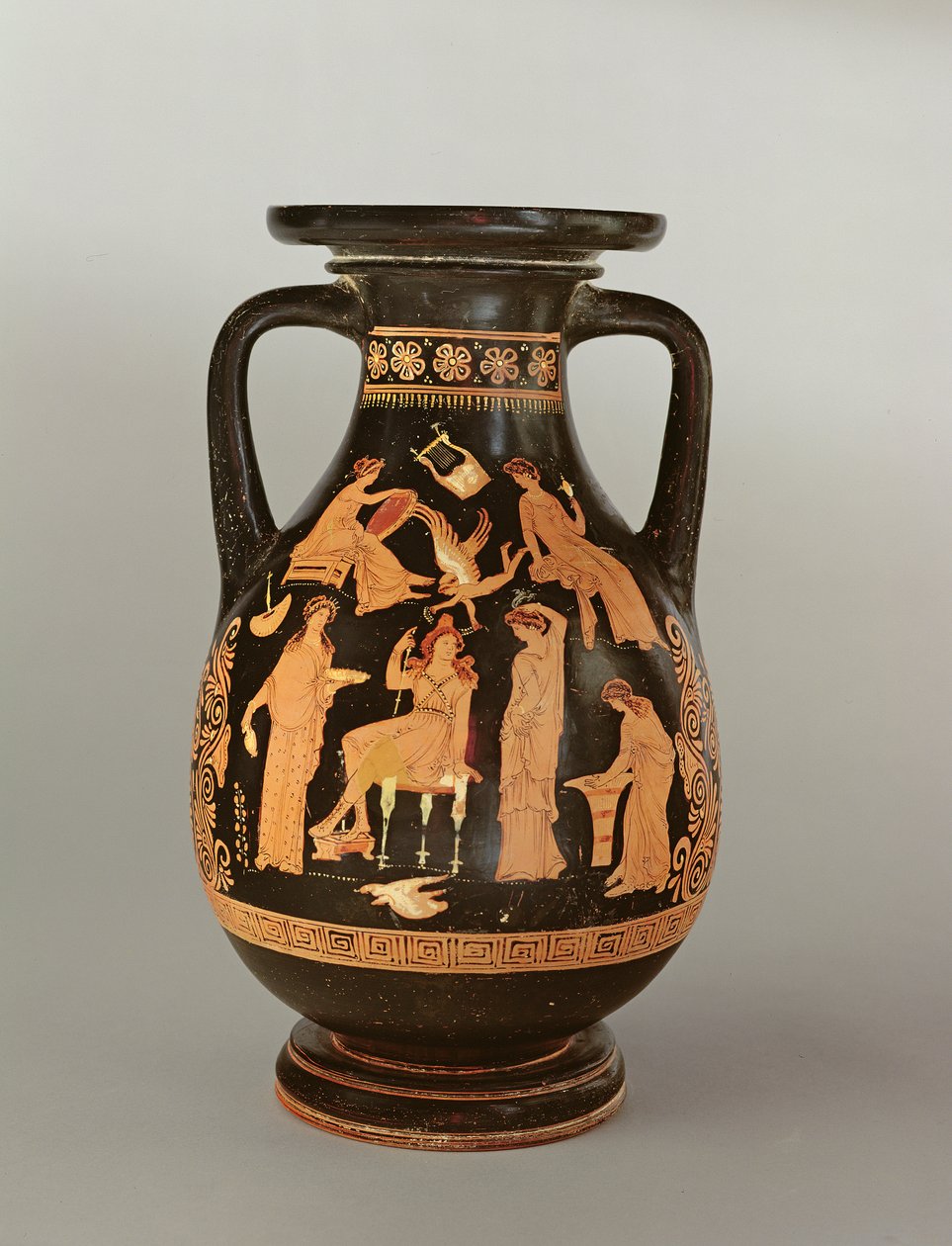 Greek Red Clay Pottery