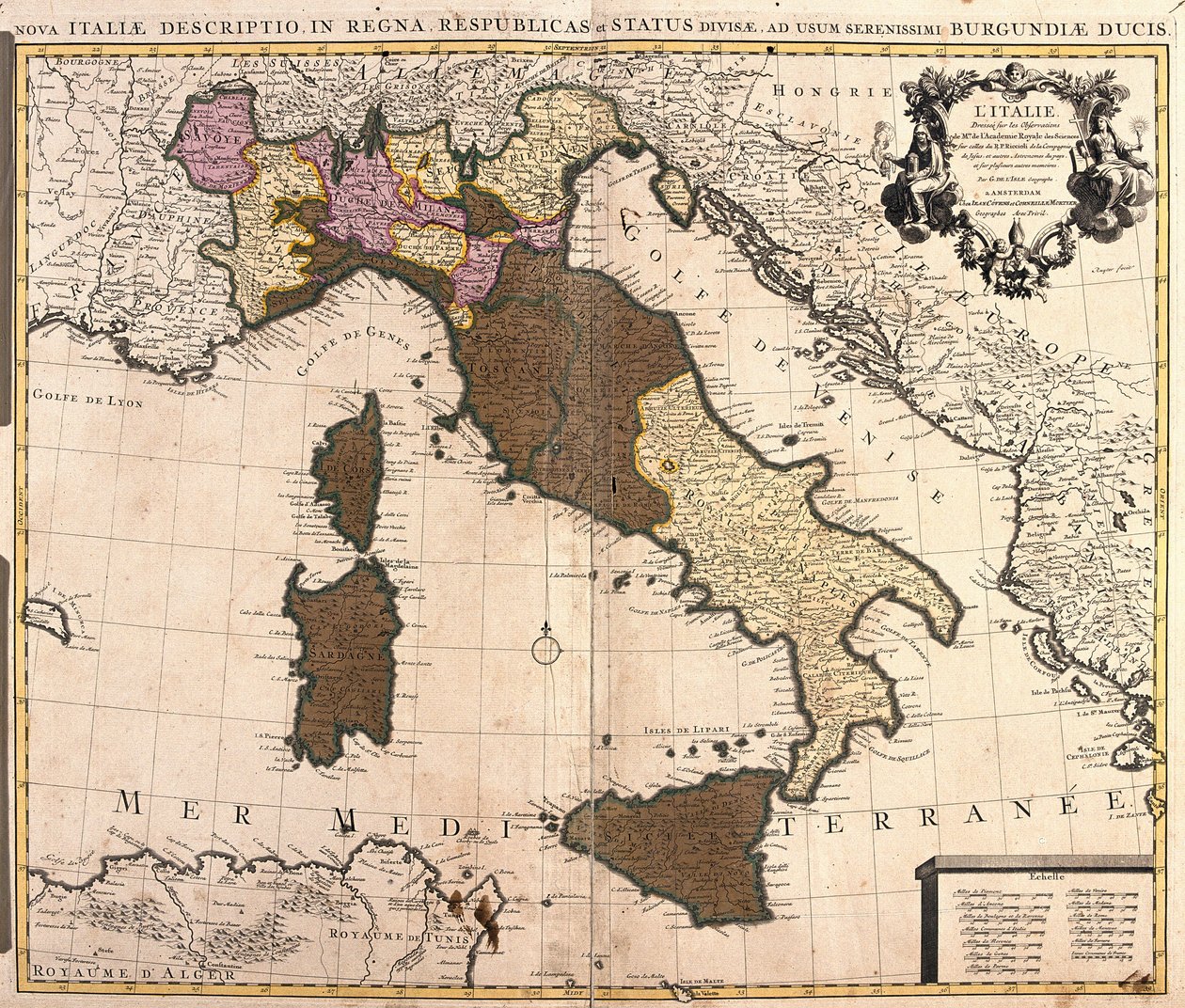 Maps Of Corsica Sardinia OLD ANTIQUE MAP ITALY CORSICA SARDINIA SICILY