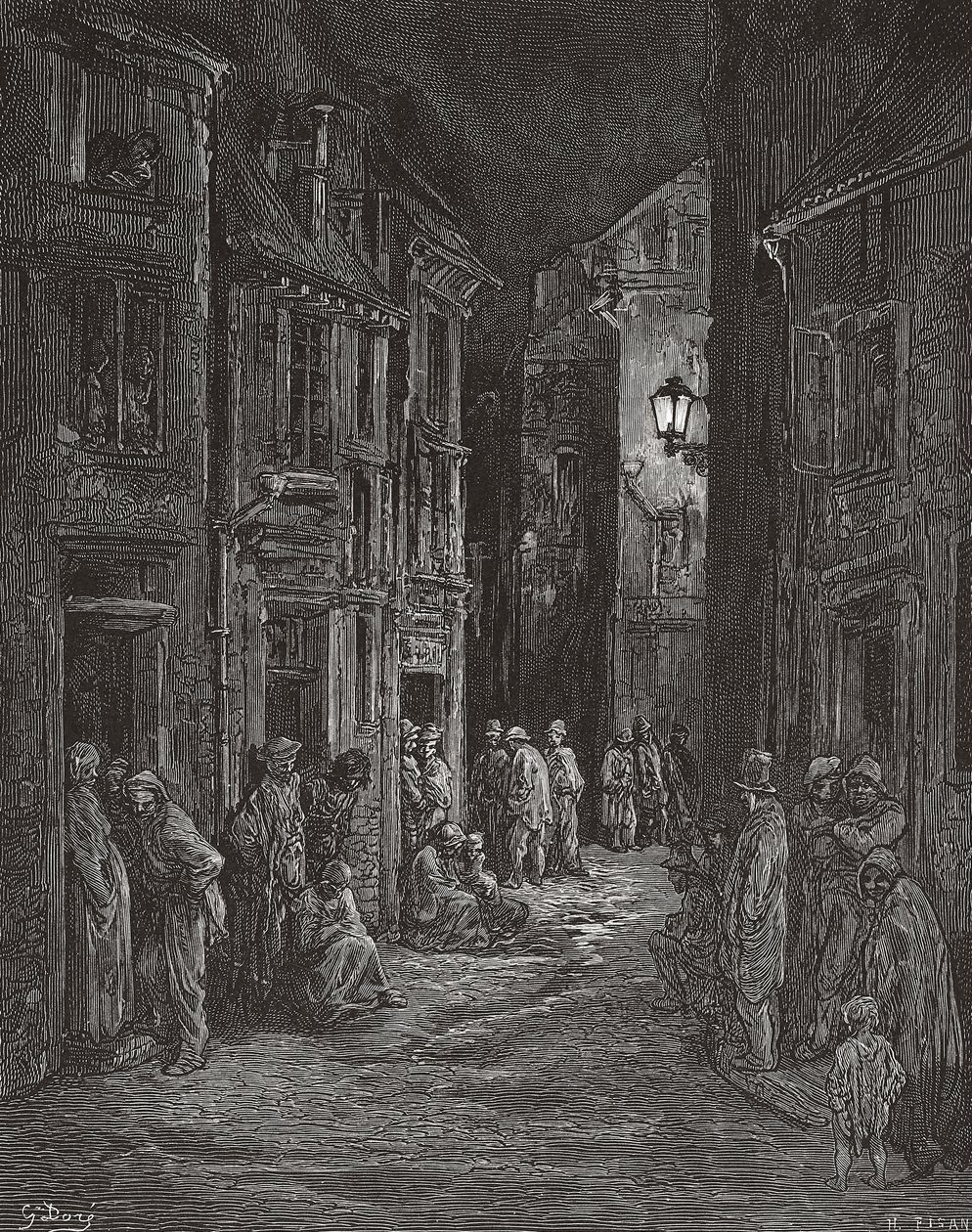 Bluegate Fields Slums, London in the 19th Century
