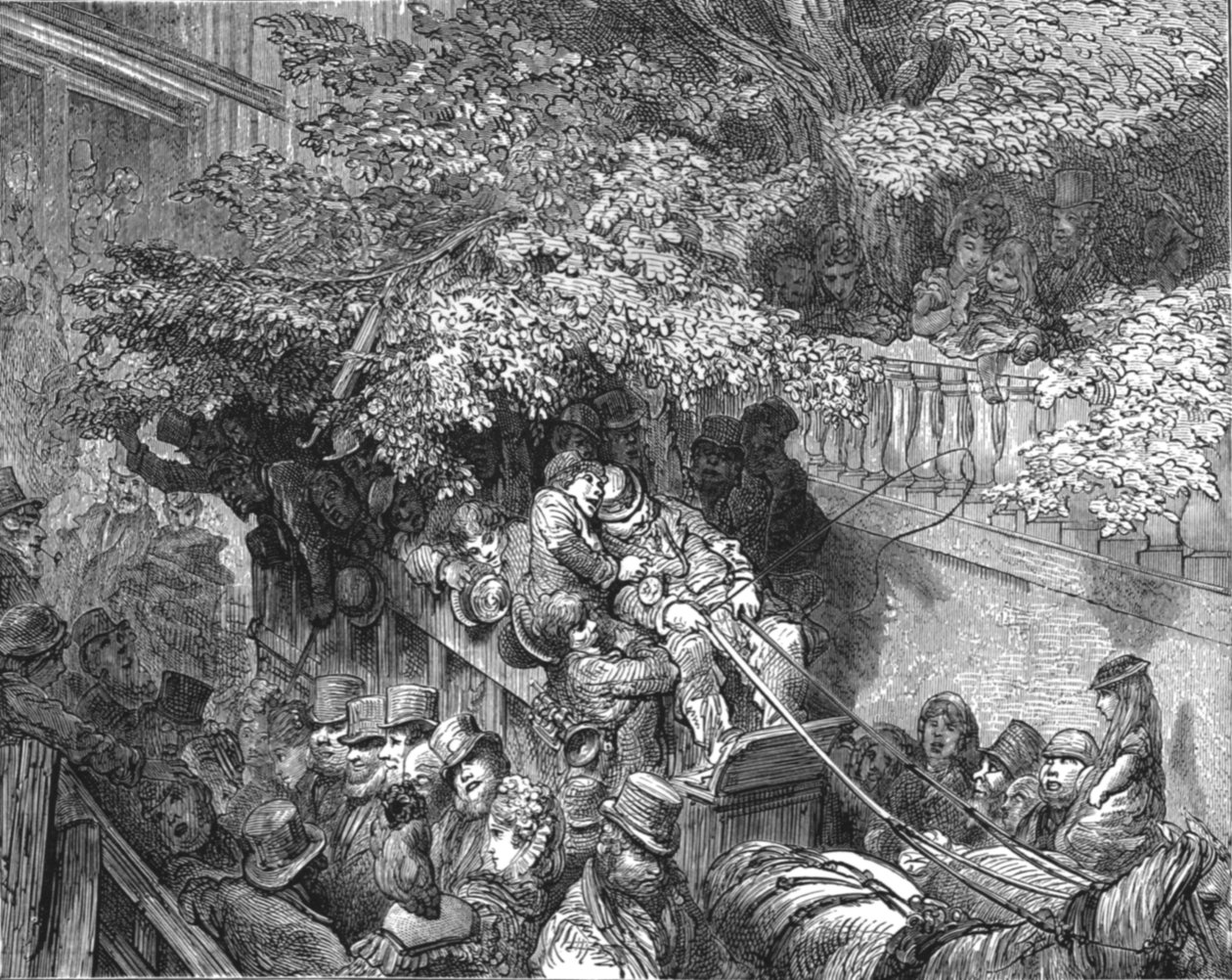 Caught in the Branches by Gustave Dore: Buy fine art print