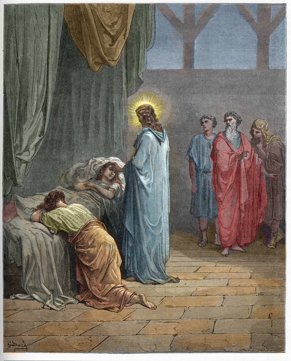 Resurrection of the daughter of Jaire - Raising of Jairus' daughter ...