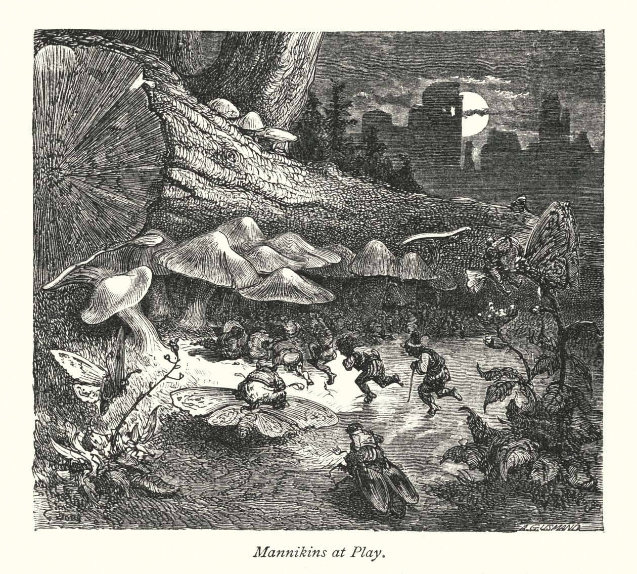 The Mannikins' Castle by Gustave Dore: Buy fine art print