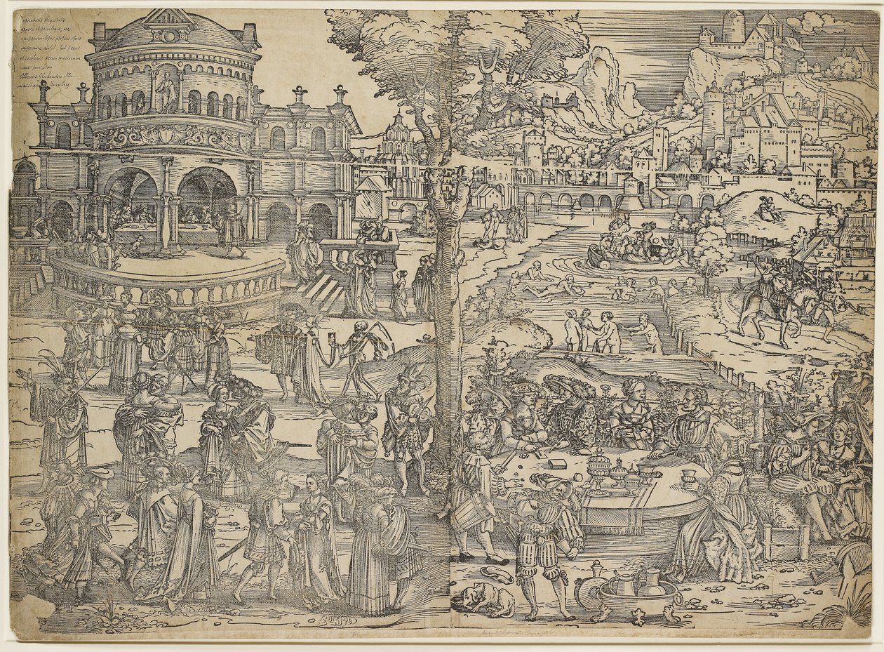 The Feast of Herod by Hans Sebald Beham: Fine art print