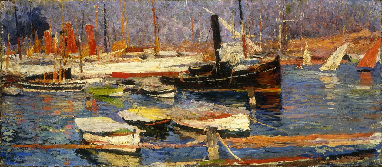 The Port of Marseille by Henri Martin: Buy fine art print