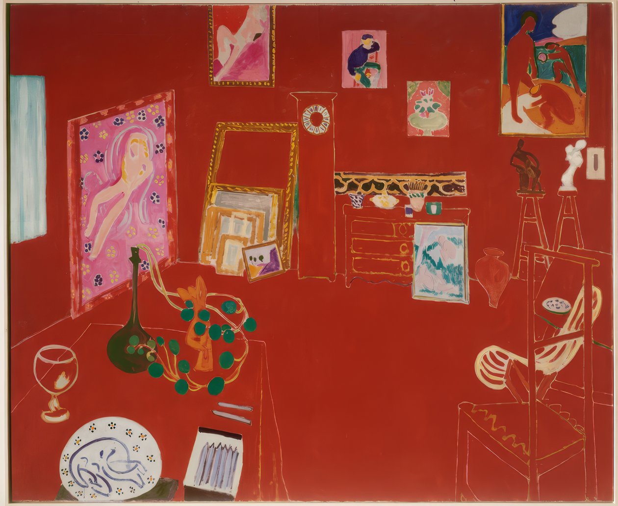 The Red Studio by Henri Matisse: Buy fine art print