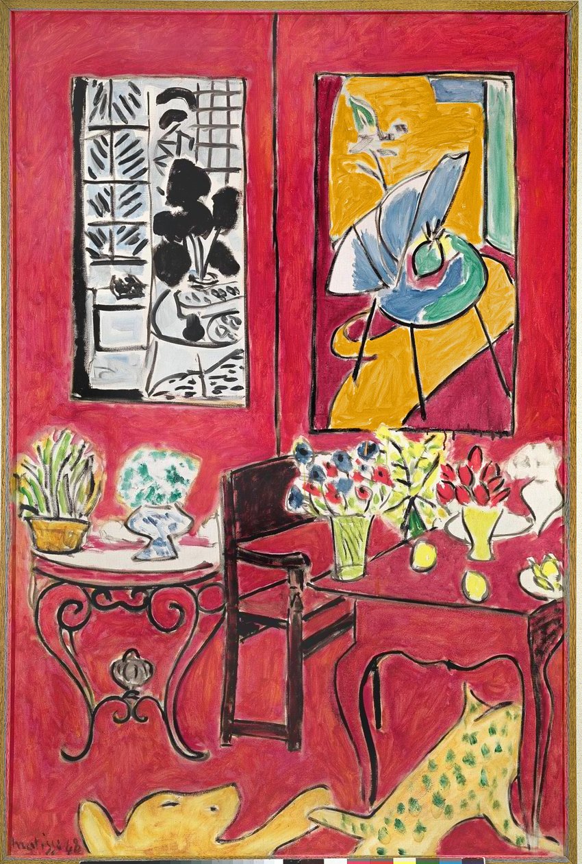 Large Red Interior by Henri Matisse: Buy fine art print